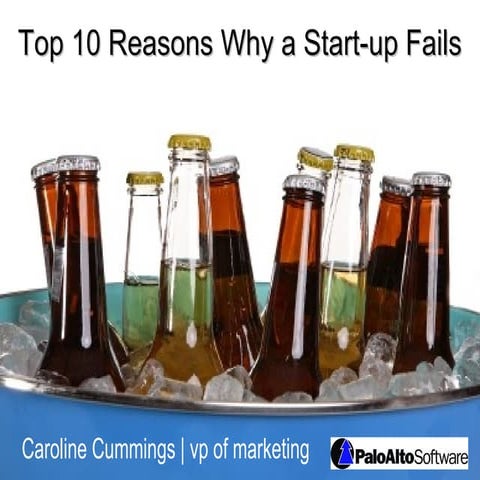 Top 10 Reasons Startups Fail | PPT