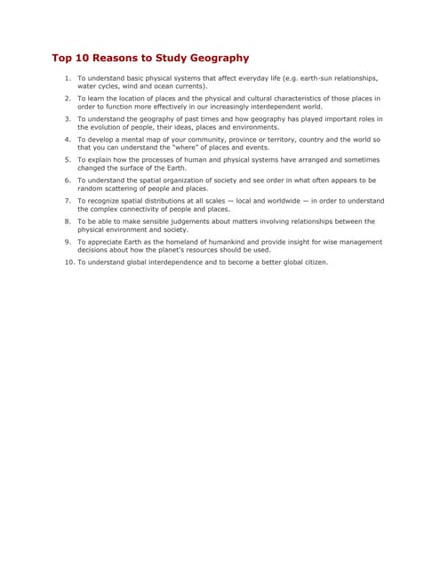 5 Themes Of Geography | PPT