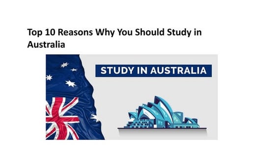 Study in australia 3 | PPT
