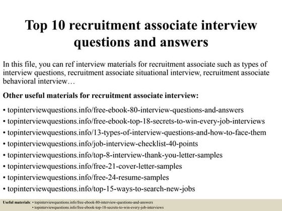 Top 10 registration officer interview questions and answers | PPTX ...