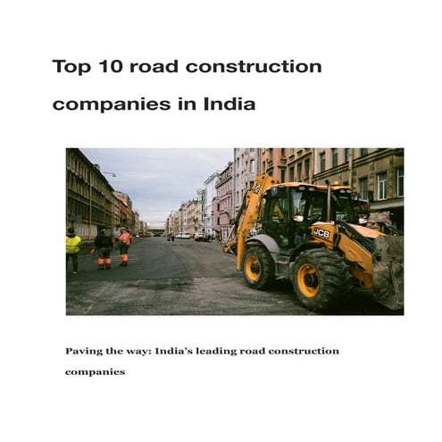 Infrastructure vs. Construction: Understanding the Key Differences | PDF