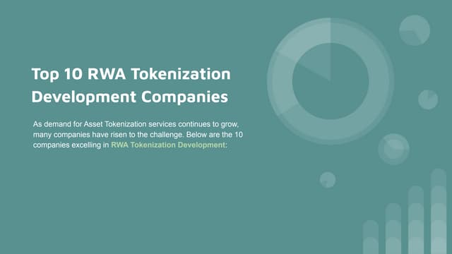 Top 10 RWA Tokenization Development Companies.pdf Top 10 RWA Tokenization Development Companies.pdf