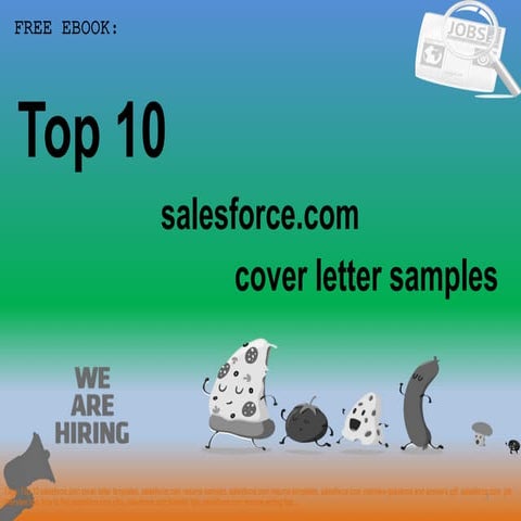 Top 10 salesforce.com cover letter samples | PPTX | Resume Writing and ...