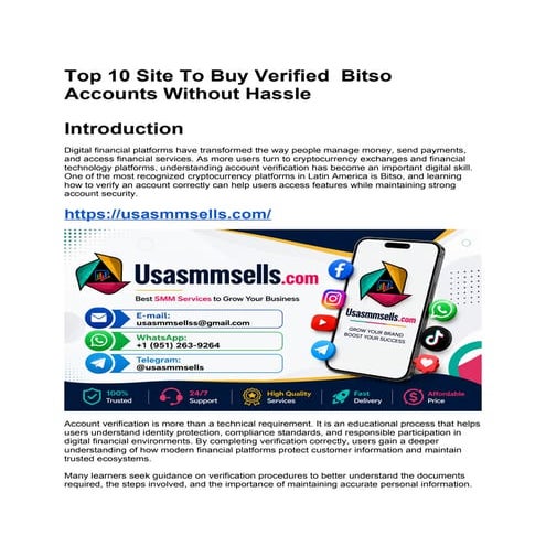 Best 10 Top Sites To Buy Verified YouHodler Accounts.pdf