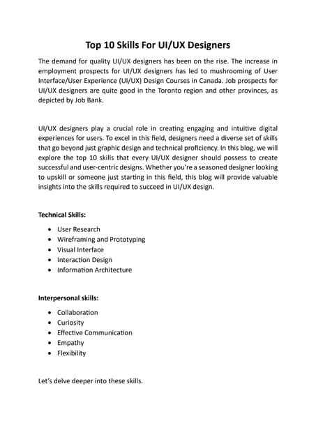 Bachelor of User Experience (UX) Design_ Shaping the Future of Digital ...