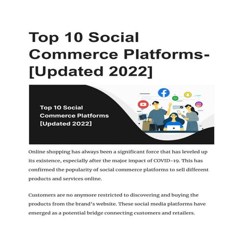 Top 10 Social Commerce Platforms- [Updated 2022].pdf