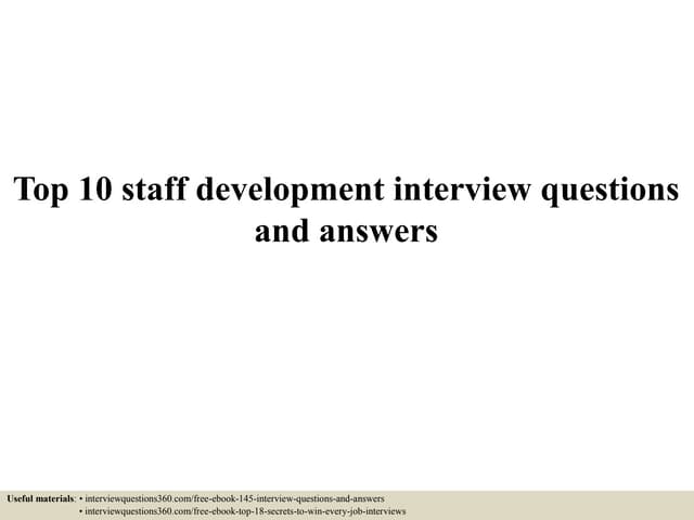 Top 10 plant head interview questions and answers | PPTX