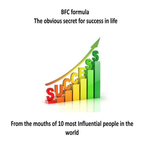 A Success Formula | PPT