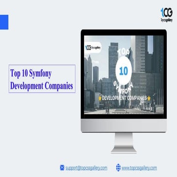 Top 10 Symfony Development Companies 2024 | PPT