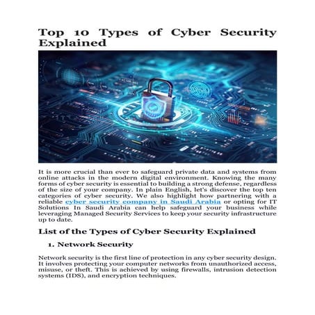 Top 10 Types of Cyber Security Explained.pdf