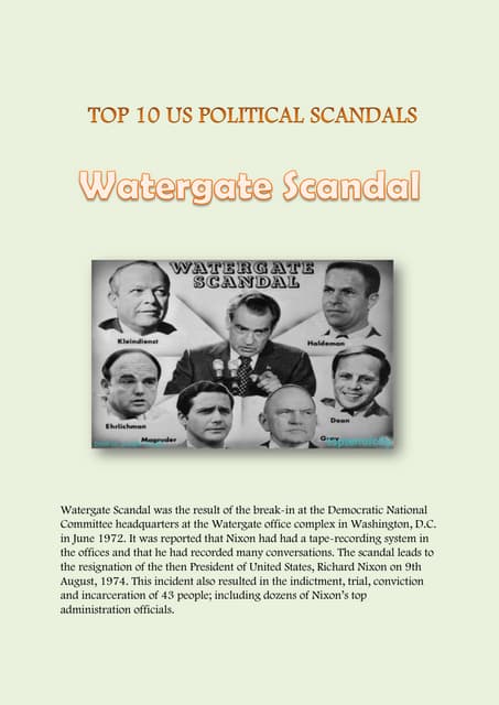 Scandals | PPT