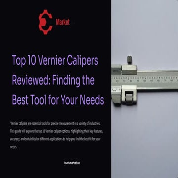 Top 10 Vernier Calipers Reviewed_ Finding the Best Tool for Your Needs ...