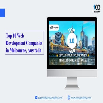 Top 10 Web Development Companies in Melbourne, Australia | PDF