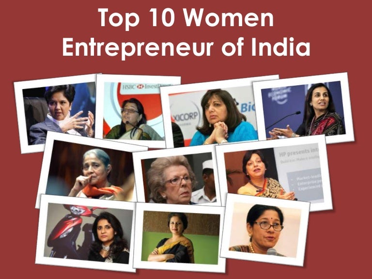 Top 10 Women Entrepreneur Of India