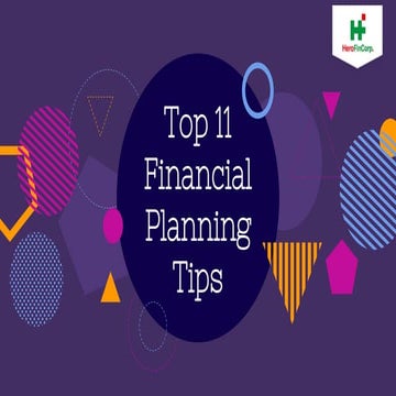 Top 11 financial planning tips | PPT
