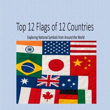 Top 12....... Flags of 12 Countries.pptx