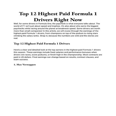 Top 12 Highest Paid Formula 1 Drivers Right Now.pdf