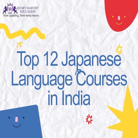 Top 12 Japanese Language Courses in India.pptx