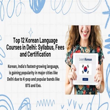 Top 12 Korean Language Courses in Delhi Syllabus, Fees and ...