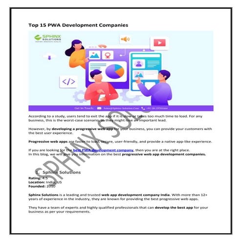 Top 15 PWA development companies in 2022.pdf