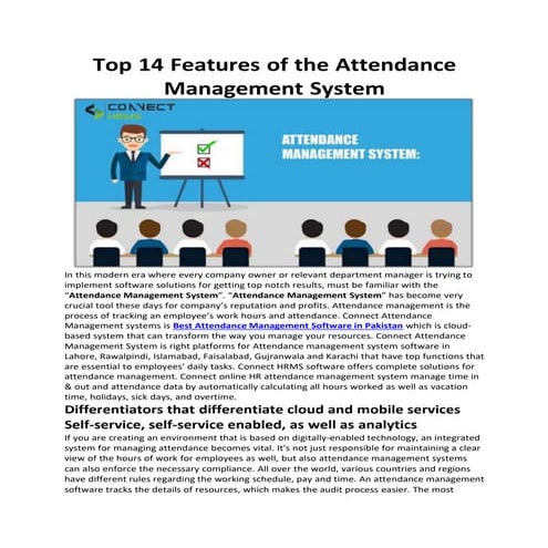 Top 14 Features of the Attendance Management System.ppt