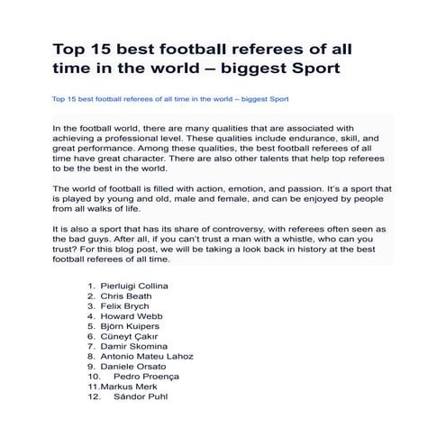 Top 15 best football referees of all time in the world – biggest Sport.pdf