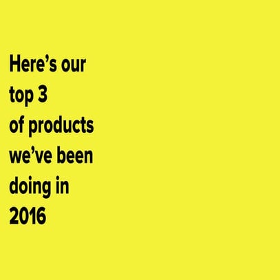 Top 3 2016 | PPT