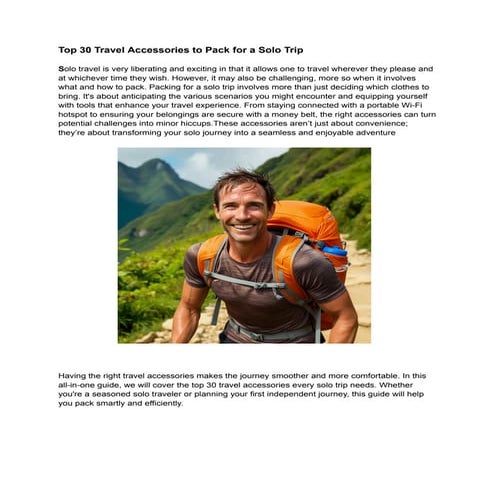 Top 30 Travel Accessories to Pack for a Solo Trip.pdf