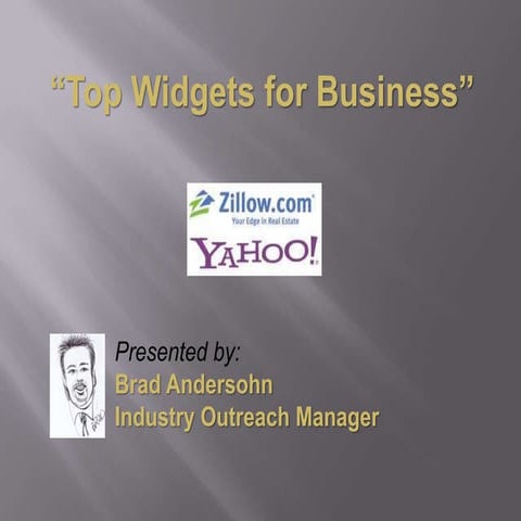 Top 30 Widgets for Business | PPTX