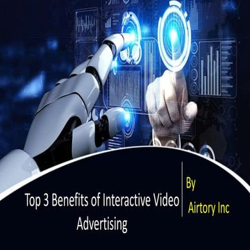 Importance of Interactive Video Advertising | PPTX