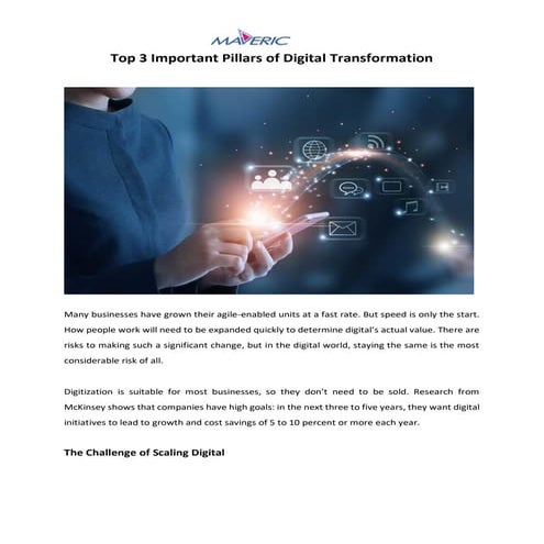Top 3 Important Pillars of Digital Transformation.pdf