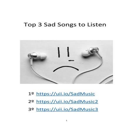 Top3SadMusic.pdf | Graphics Software | Computer Software and Applications