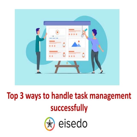 Top 3 ways to handle task management successfully | PPT