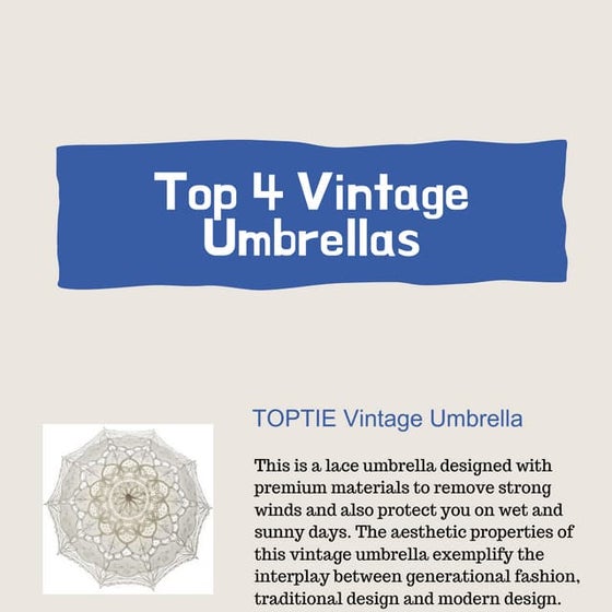 WHAT ARE THE DIFFERENT TYPES OF BRANDED UMBRELLAS? | PDF