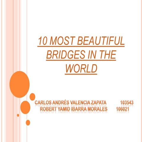 BUILDING BRIDGES OF FRIENDSHIP 2 | PPTX