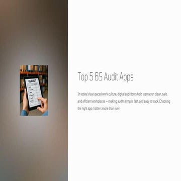 Forbes Standards with eAuditor Audits & Inspections | PDF