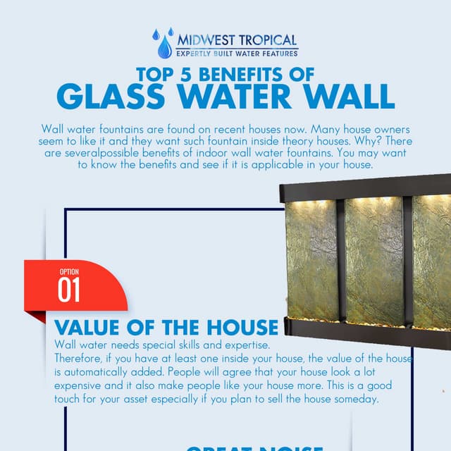 Top 5 Benefits Of Glass Water Wall | PDF