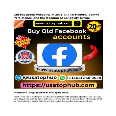 Top 5 Benefits of Purchasing Old Facebook Accounts.pdf
