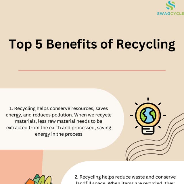 The Top 5 Reasons To Recycle
