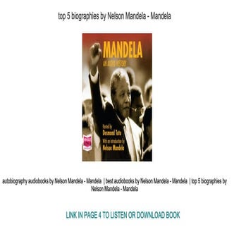 Nelson Mandela by Niall | PPTX