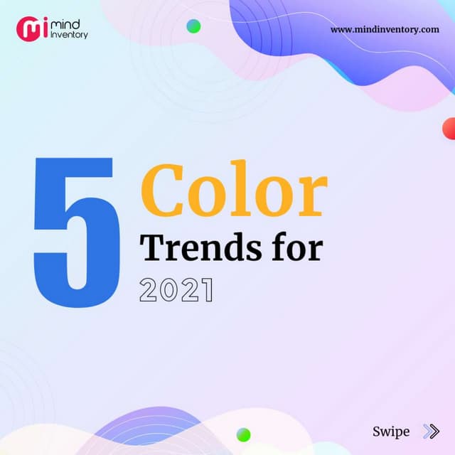 Top 5 color trends for 2021 | PPTX