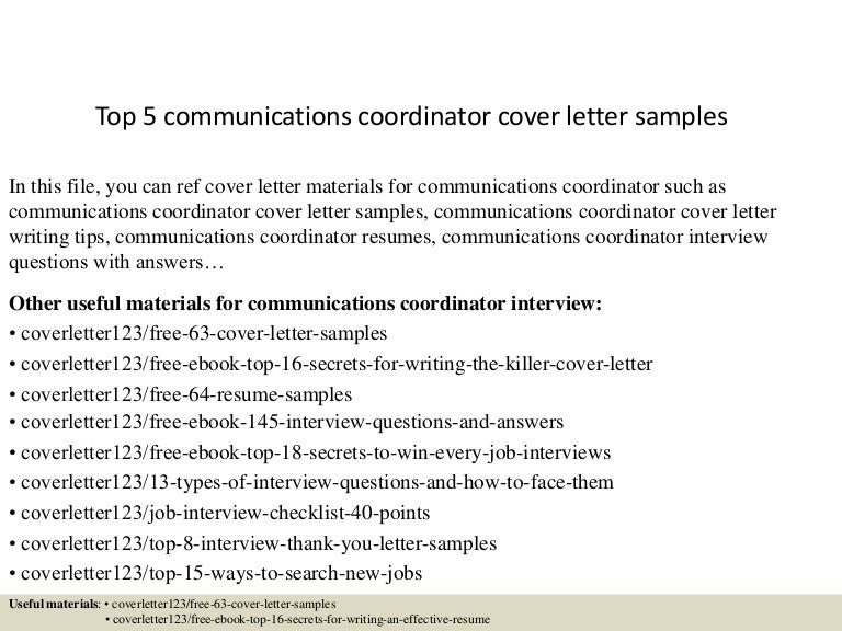 Cover Letter Sample Communications Job cover-letter-sample-communications-job