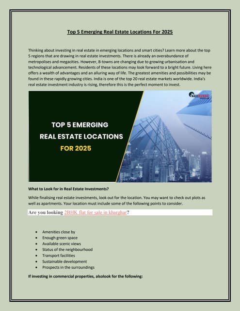 Real estate development | PPTX