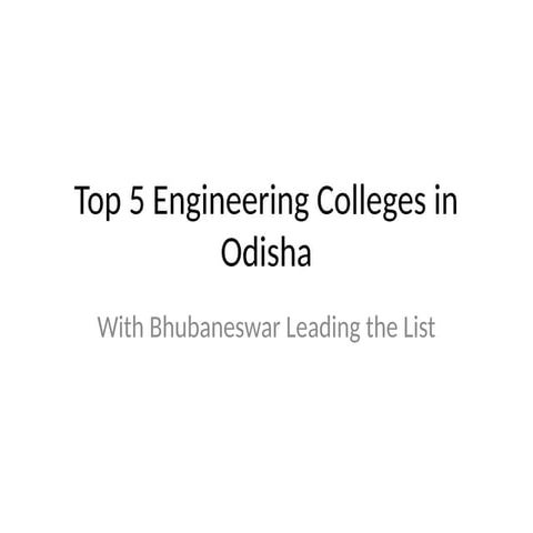 Top_5_Engineering_Colleges_Odisha_NMIET.pptx