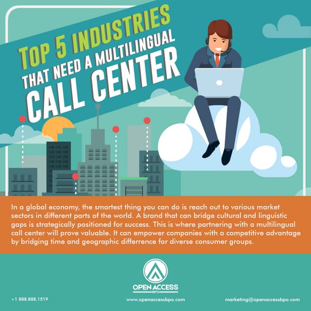 Top 5 industries that need a multilingual call center | PDF