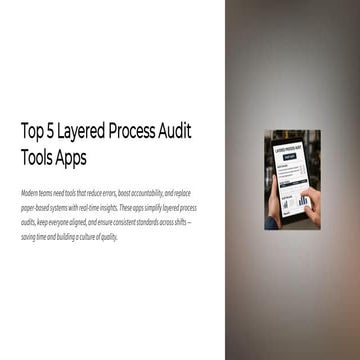 Forbes Standards with eAuditor Audits & Inspections | PDF