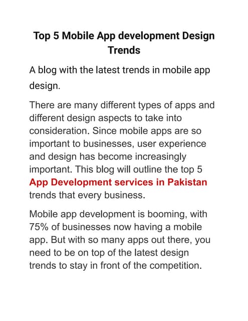 Top 5 Mobile App development Design Trends.pdf Top 5 Mobile App development Design Trends.pdf