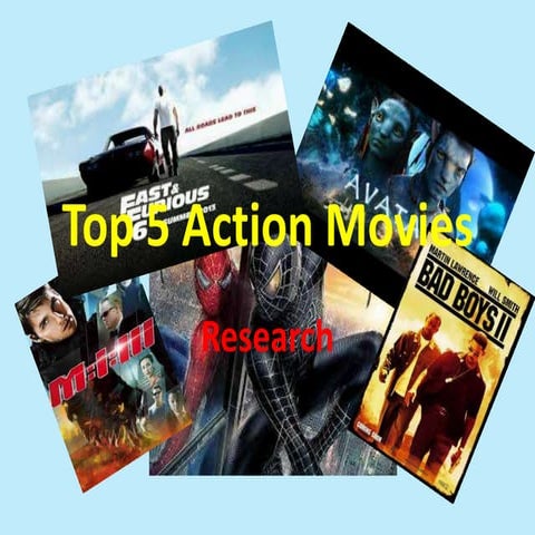 Top 5 movie presentation | PPT