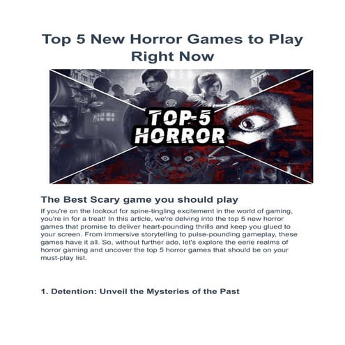 Top 5 New Horror Games to Play Right Now.pdf