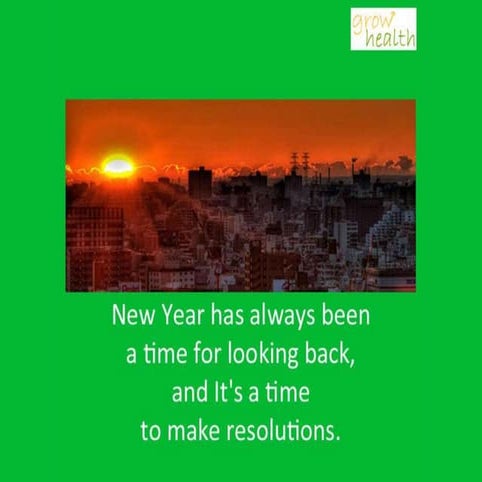 Top 5 new year resolution | PPTX